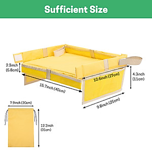 SWISSELITE Foldable Travel Tray Cover, Kids Travel Tray, Airplane Play Table Travel Placemat Tray- Used on Train Airplane Tray for Toddlers Children Unisex