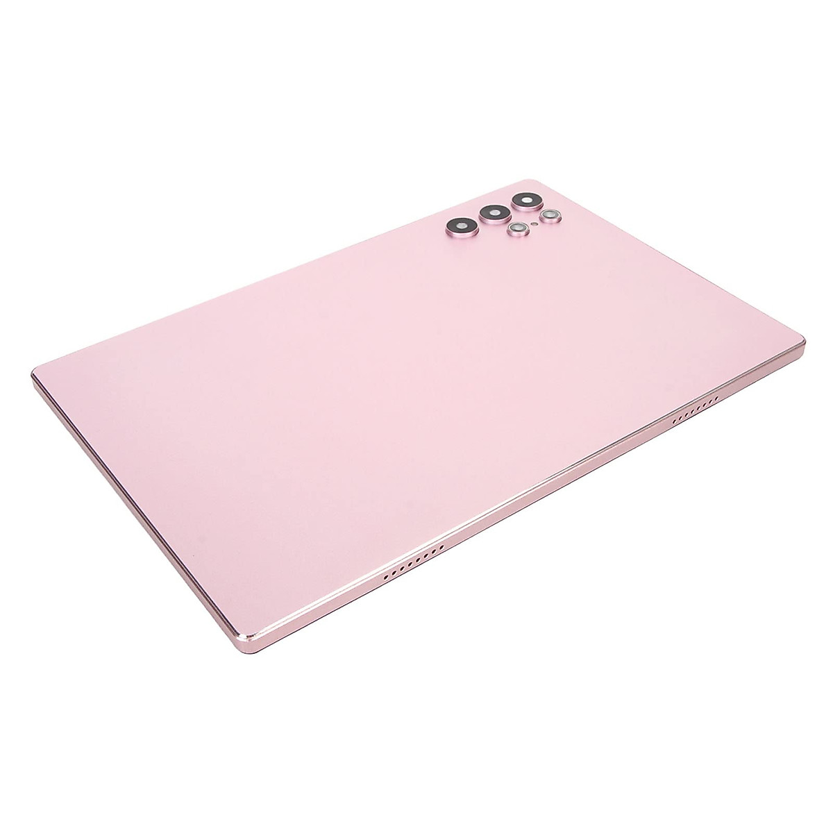 Airshi Computer Tablet, 100-240V US Plug 128GB ROM Dual Speaker 10inch Intelligent Tablet for Office (Rose Gold)