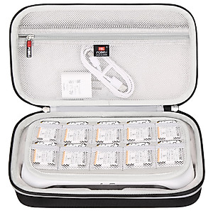 FBLFOBELI Hard Carrying Case for Logitech G Cloud Handheld Gaming Console, Protective Hard Shell Carry Case with Accessories Storage (Case Only)