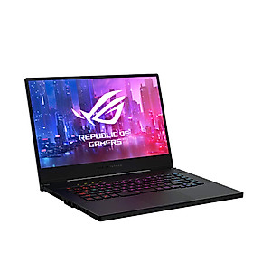 ASUS ROG Zephyrus M Thin and Portable Gaming Laptop, 15.6” 144Hz Full HD IPS, NVIDIA GeForce GTX 1660 Ti, Intel Core i7-9750H, 16GB DDR4 RAM, 512B PCIe SSD, Per-Key RGB, Windows 10 Pro, GU502GU-XB74