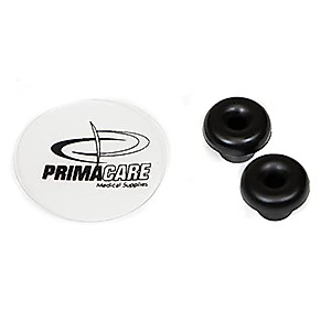 Primacare DS-9290-BK Adult Size 22 Inch Stethoscope for Diagnostics and Screening Instruments, Lightweight and Aluminum Double Head Flexible Stethoscope, Black