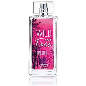 Tru Western Wild and Free Boho Beach Women's Hydrating Hair and Body Fragrance, 3.4 fl oz (100 ml) - Fresh, Creamy, Coconut