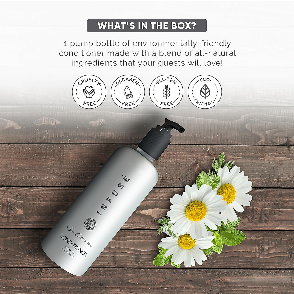 Terra Pure Infuse White Tea and Coconut Conditioner | 400 ml SINGLE