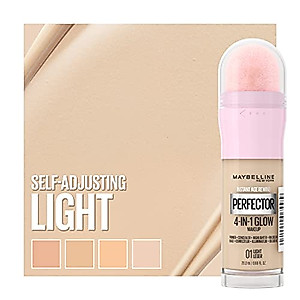 Maybelline New York Instant Age Rewind Instant Perfector 4-In-1 Glow Makeup, Light