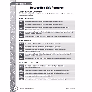 180 Days of Practice for Sixth Grade (Set of 3) 6th Grade Workbooks for Kids Ages 10-12, Includes 180 Days of Reading, 180 Days of Writing, 180 Days of Math
