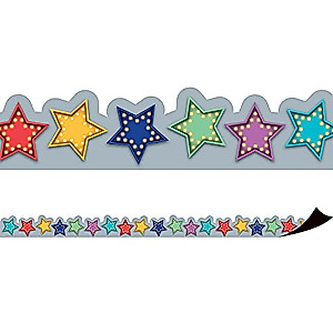 Teacher Created Resources Marquee Stars Magnetic Border (TCR77286)