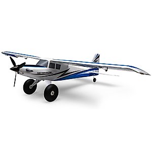 E-flite RC Airplane UMX Turbo Timber Evolution BNF Basic Transmitter Battery and Charger Not Included with AS3X and SAFE EFLU8950 Airplanes B&F Electric