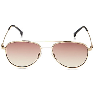 Carrera Unisex Sunglasses, Multicoloured (Gold), 56