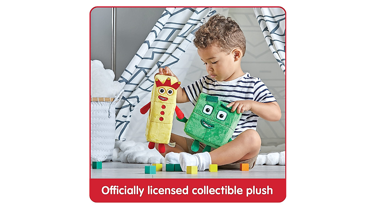 Hand2Mind Numberblocks Plush Toys for Math Learning