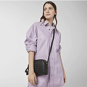 TOUS Calfskin Leather Sherton Crossbody Bag for Women, 14x19x5 cm, Sherton Collection