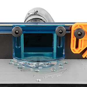 POWERTEC 71536 Deluxe Router Table Fence System 3-3/8” Tall 24" Long