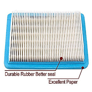 Butom 491588S 491588 Air Filter + 493537S 493537 Pre-cleaner for Briggs and Stratton engines w/Spark Plug
