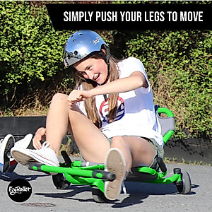 EzyRoller New Drifter Pro-X Ride on Toy for Kids or Adults, Ages 10 and Older Up to 200 lbs.- Green