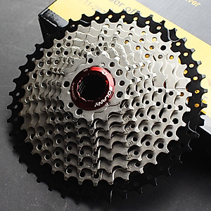 10 Speed Cassette 11-42T MTB Cassette 10 Speed Fit for Mountain Bike, Road Bicycle, MTB, BMX, SRAM, Shimano