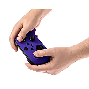 Xbox One Series X S Custom Soft Touch Controller - Soft Touch Feel, Added Grip, Vibrant Purple Color - Compatible with Xbox One, Series X, Series S