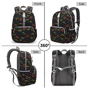 Backpack for Boys,Boys School backpack with Lunch Box Set Lightweight Kids Backpack for Boys Toddler Kindergarten Preschool Elementary with Lunch Box and Pencil Box