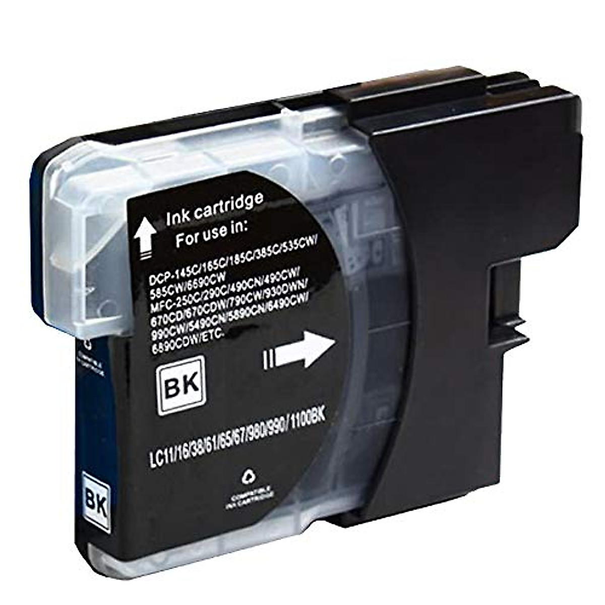 Tuobo Ink Cartridge Replacement for Brother lc61 Ink cartridges LC65 LC-65 LC-61 LC61 Ink Cartridges use with DCP-165C DCP-375CW MFC-J220 MFC-255CW MFC-J265W MFC-5490CN MFC-6490CW (3BK+3C+3M+3Y)