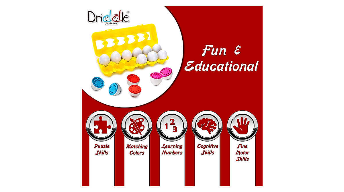 Color Matching Egg Toy for Learning - Fun & Educational