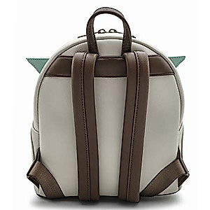 Loungefly Star Wars Baby Yoda The Mandalorian Womens Double Strap Shoulder Bag Purse