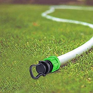 Hotop 12 Pieces Drip Irrigation Tubing End Cap Plug 1/2 Inch Universal End Cap Fitting, Compatible with 16-17mm Drip Tape Tubing Sprinkler System (Green)