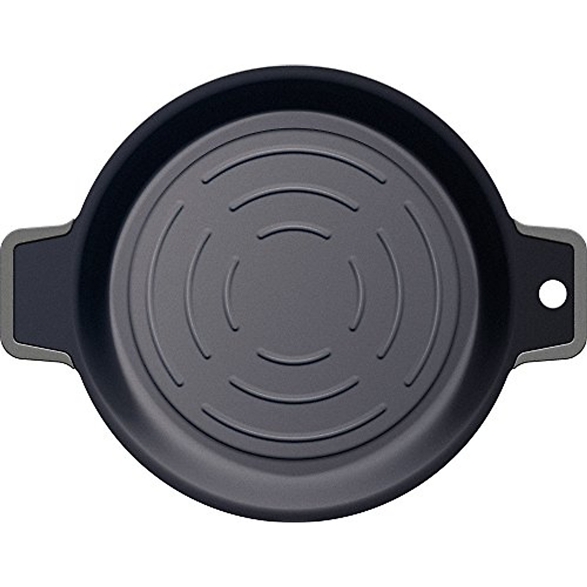 KitchenCraft Microwave Grill Pan and Browning Dish, Fast cooking, Oven-quality Food, Sturdy and Lightweight, 26 x 29 x 9 cm, Black
