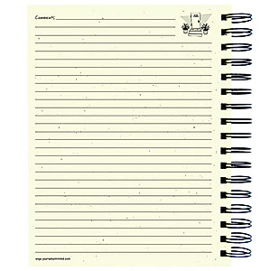 Journals Unlimited "Write it Down!" Series Guided Journal, Guest Journal, Enjoy Your Stay!, with a Cranberry Hard Cover, Made of Recycled Materials, 7.5"x 9"