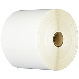 9527 Product 4x6 Direct Thermal Shipping Labels for Zebra 2844 ZP-450 ZP-500 ZP-505,Blank,450 Labels/Roll, 1" Core,Total 4 Rolls