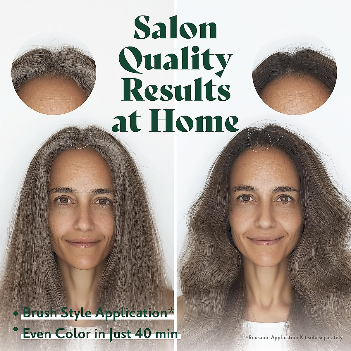 Herbatint Permanent Hair Dye For Women - 7C Ash Blonde - For Up To 100% Gray Coverage of Resistant Gray Hair - Ammonia-Free, Alcohol-Free & Vegan - Salon Influenced Hair Color 5.75 fl oz