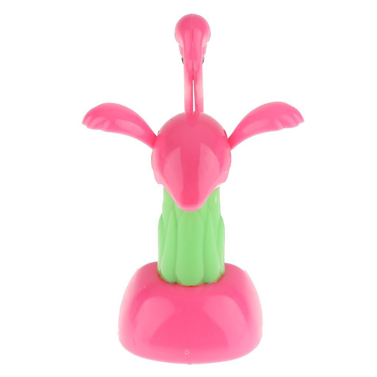 FRECI Car Dashboard Bobblehead Toy Bobble Head Flip Flap Toys Dancing Dancer Toys Home Decorative Figurines Ornament - Flamingo