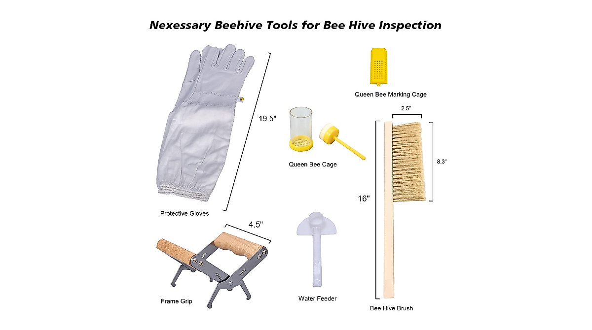 Beekeeping Supplies Kit – 22 Essential Tools for Beginners