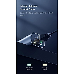 WJCCY USB 3.0 HUB USB A to RJ45 LAN Adapter Multi USB 3 USB 3.0 Hub Converter Dock USB Splitter