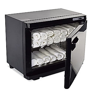 18L Black Professional Spa Hot Towel Warmer and Family or Personal Towel Warmer…