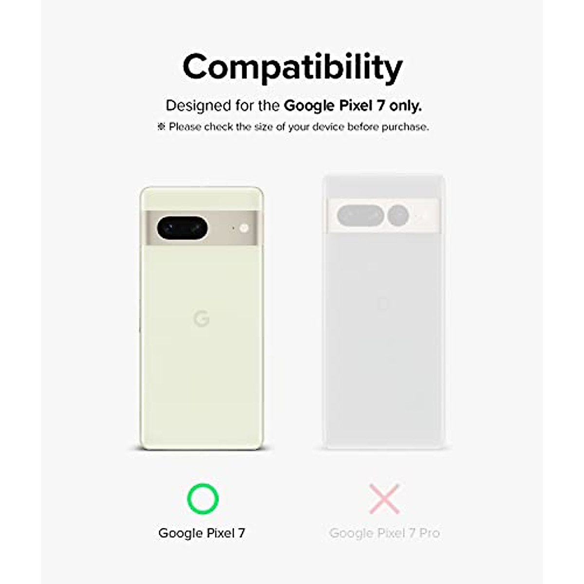 Ringke Camera Glass [3 Pack/Multi-Layer Protection] Compatible with Google Pixel 7 Camera Lens Protector, Tempered Glass Camera Cover