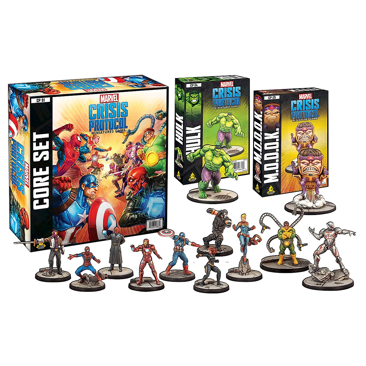 Marvel Crisis Protocol Black Bolt and Medusa CHARACTER PACK | Miniatures Battle Game | Strategy Game for Adults and Teens | Ages 14+ | 2 Players | Avg. Playtime 90 Minutes | Made by Atomic Mass Games