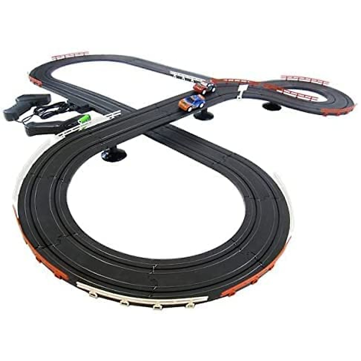 Nascar Compatible Stock Car Speedway Racing Road Race Slot Car Track Set Ho Scale