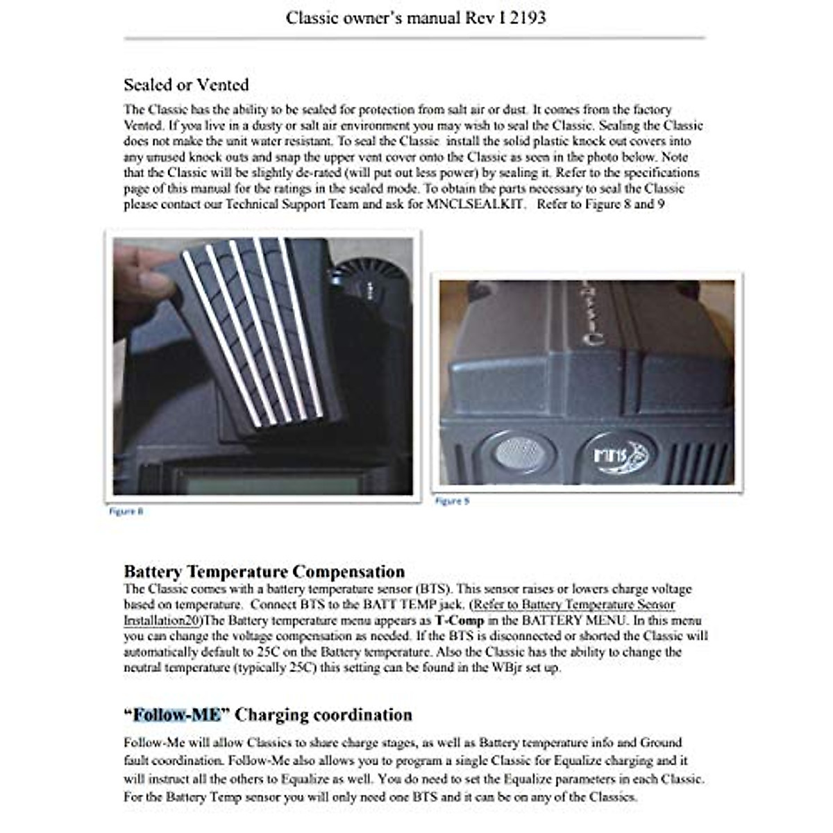 Midnite Solar Classic 150 MPPT Charge Controller