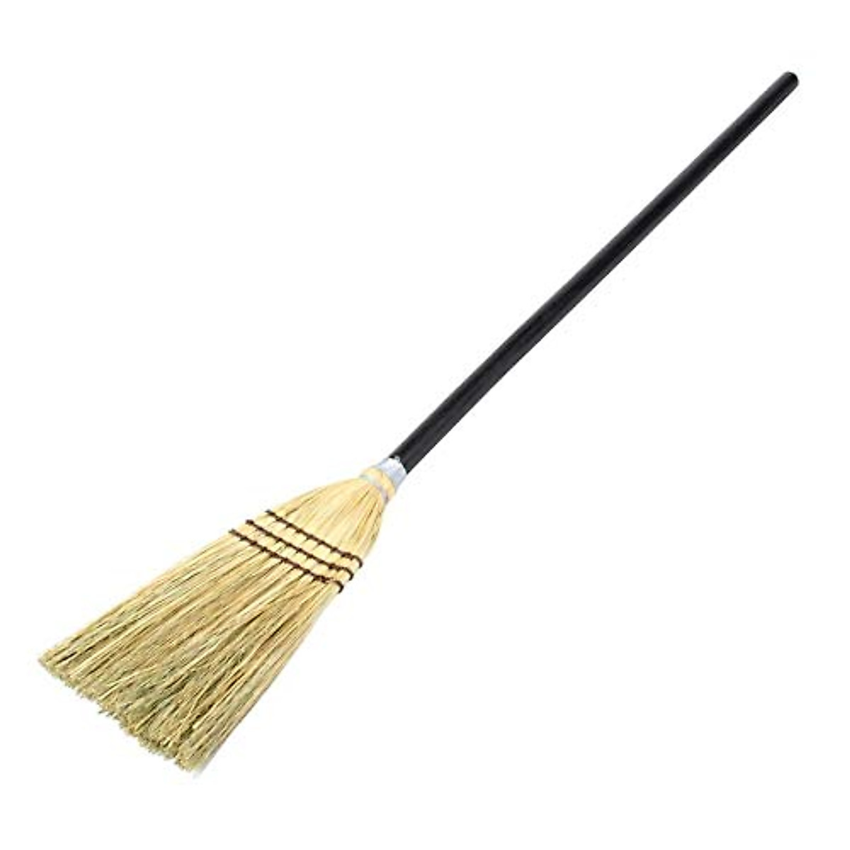 Rubbermaid Commercial Products Lobby Straw/Corn Broom, Brown, 38-Inch, Indoor/Outdoor Broom for Courtyard/Garage/Lobby/Mall/Office, Pack of 12