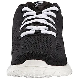 Fila Women's namella Energized-w, Black/White, 9.5 M US