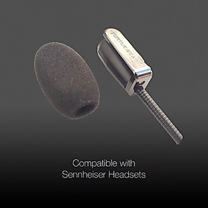 Foam Microphone Windscreens Covers 2 Pack I Compatible Gaming Headphones Mic - Turtle Beach Recon, Elite Pro, Sades SA708, Logitech Prodigy, Kotion G2000 by Global Teck