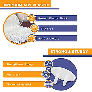 Mommys Helper - Outlet Plugs, (108 Count) (3 Packs Of 36 Count)