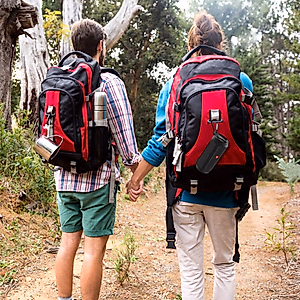 Silicone Case for JBL FLIP 5 Waterproof Portable Bluetooth Speaker, Gel Soft Skin Rubber Cover, Travel Carrying Storage Bag Pouch with Shoulder Strap and Carabiner (Blue)