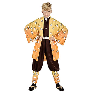 Spirit Halloween Kids Zenitsu Demon Slayer Costume - M