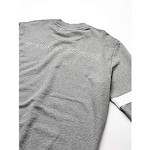 PUMA Mens BMW M Motorsport Street Crew Neck Sweatshirt, Medium Gray Heather, M