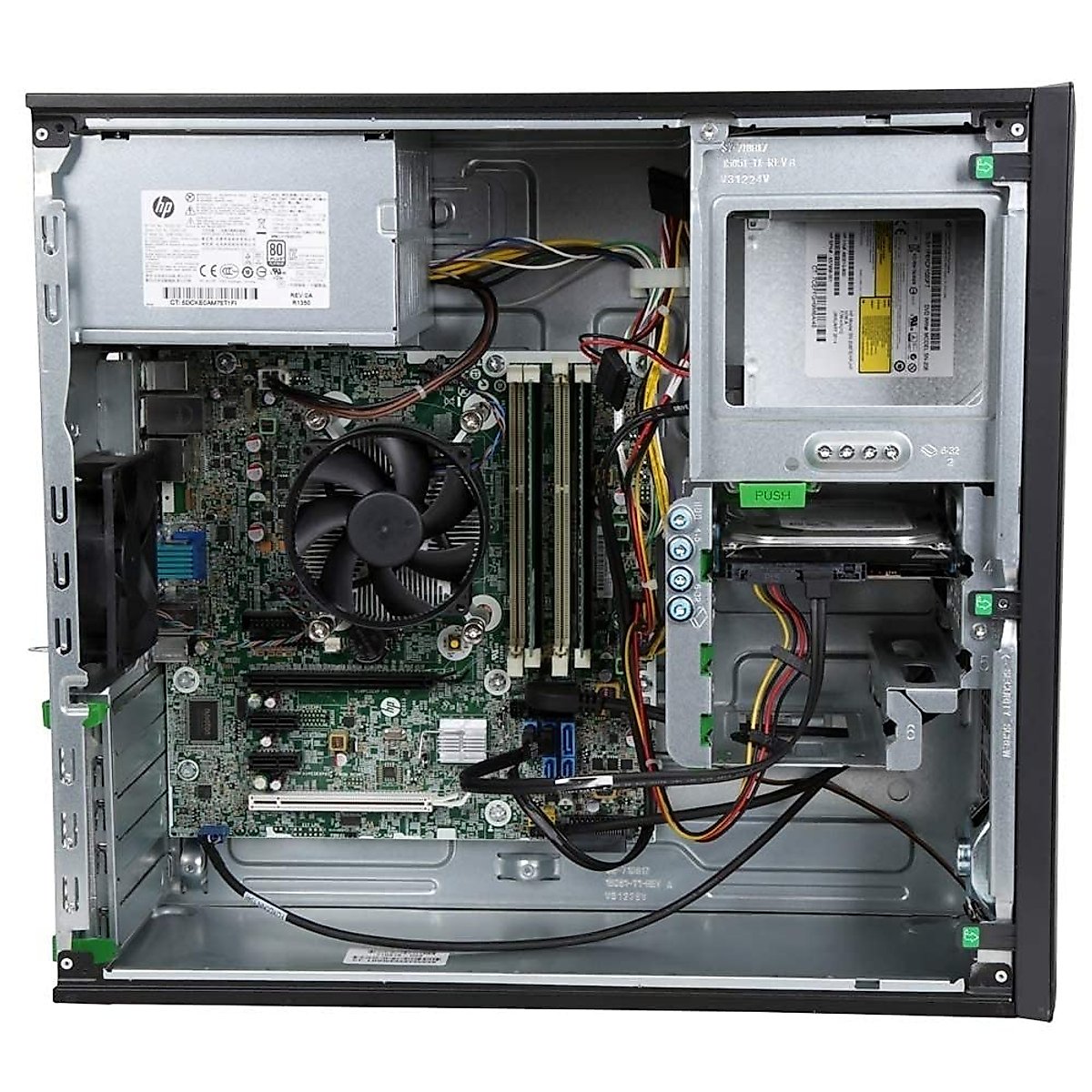 Hp EliteDesk 800 G1 Tower Computer Desktop PC, Intel Core i7 3.4GHz Processor, 16GB Ram, 512GB M.2 SSD, WiFi & Bluetooth, Wireless Keyboard and Mouse, Windows 10 Pro (Renewed)