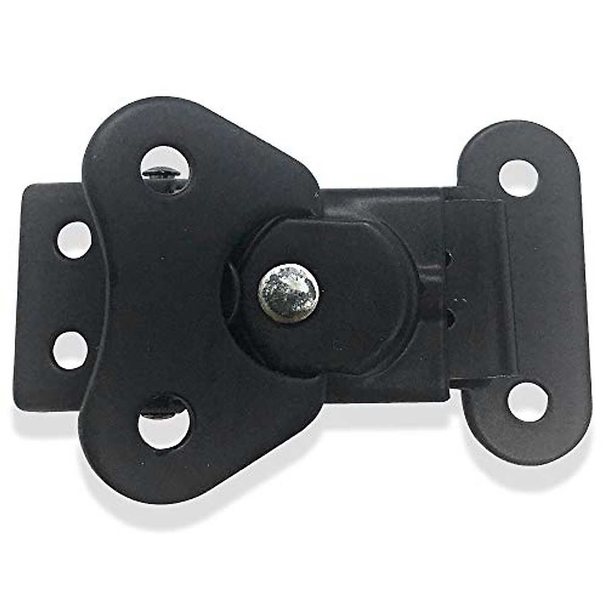 Seismic Audio - SARHW25 - Black Surface Mount Butterfly Latch with Keeper