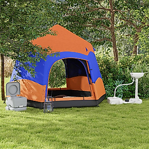 kleankin Portable Camping Sink, Handwashing Station Basin with 4.5 Gallon Tank, 6.3 Gallon Recovery Tank, Rolling Wheels & Soap Dispenser for RV, Outdoor Events, Gatherings, HDPE, White