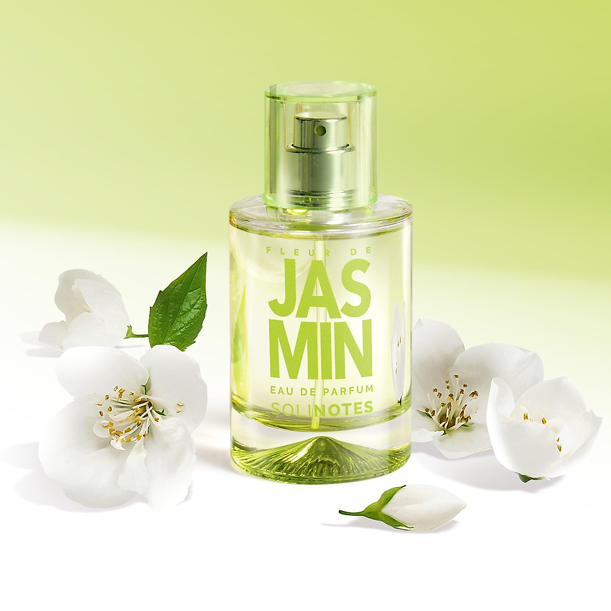 SOLINOTES Jasmine Flower Perfume for Women - Eau De Parfum | Delicate Floral and Soothing Scent - Made in France - Vegan - 1.7 fl.oz