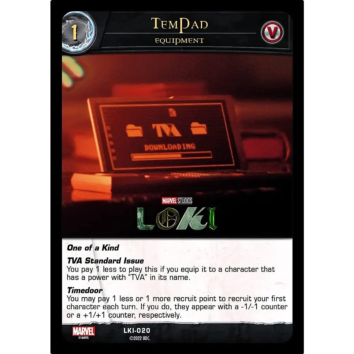 Upper Deck VS System 2PVG: Marvel: Loki