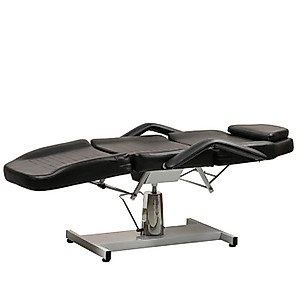 Funnylife Black All Purpose Multi-Function Adjustable Facial Acupuncture Massage Bed Tattoo Barber Salon Spa Equipment