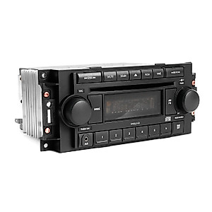 1 Factory Radio AM FM CD Auxiliary Input Bluetooth Compatible With 2004-2010 Jeep Dodge Chrysler REF P05064171AE